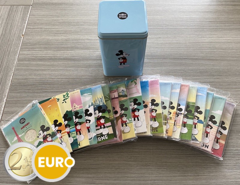 20 x 10 euro France 2018 Mickey and France in box | 2eurocommemorative.ie